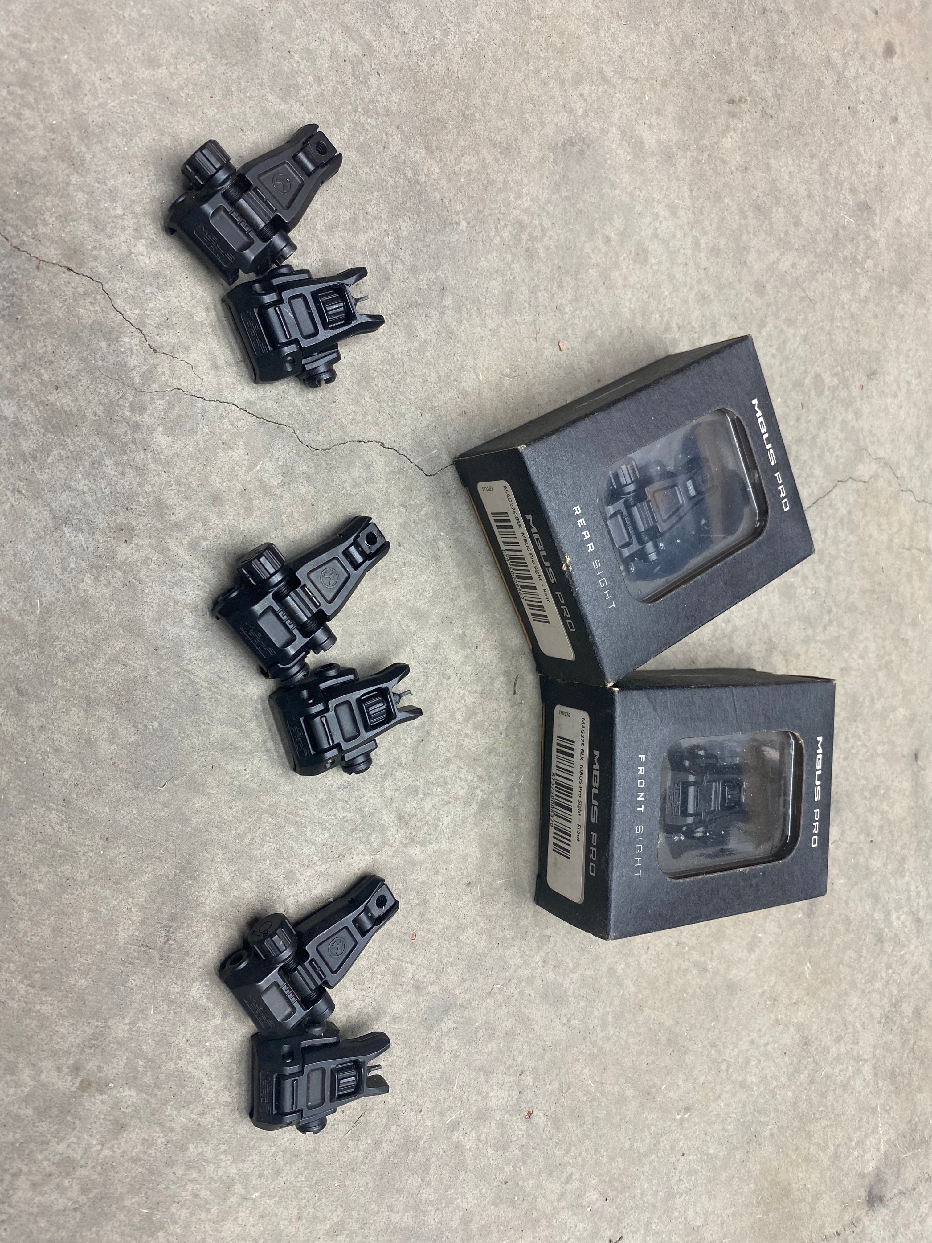 Magpul MBUS PRO front and rear set - NEW – Silence the Night